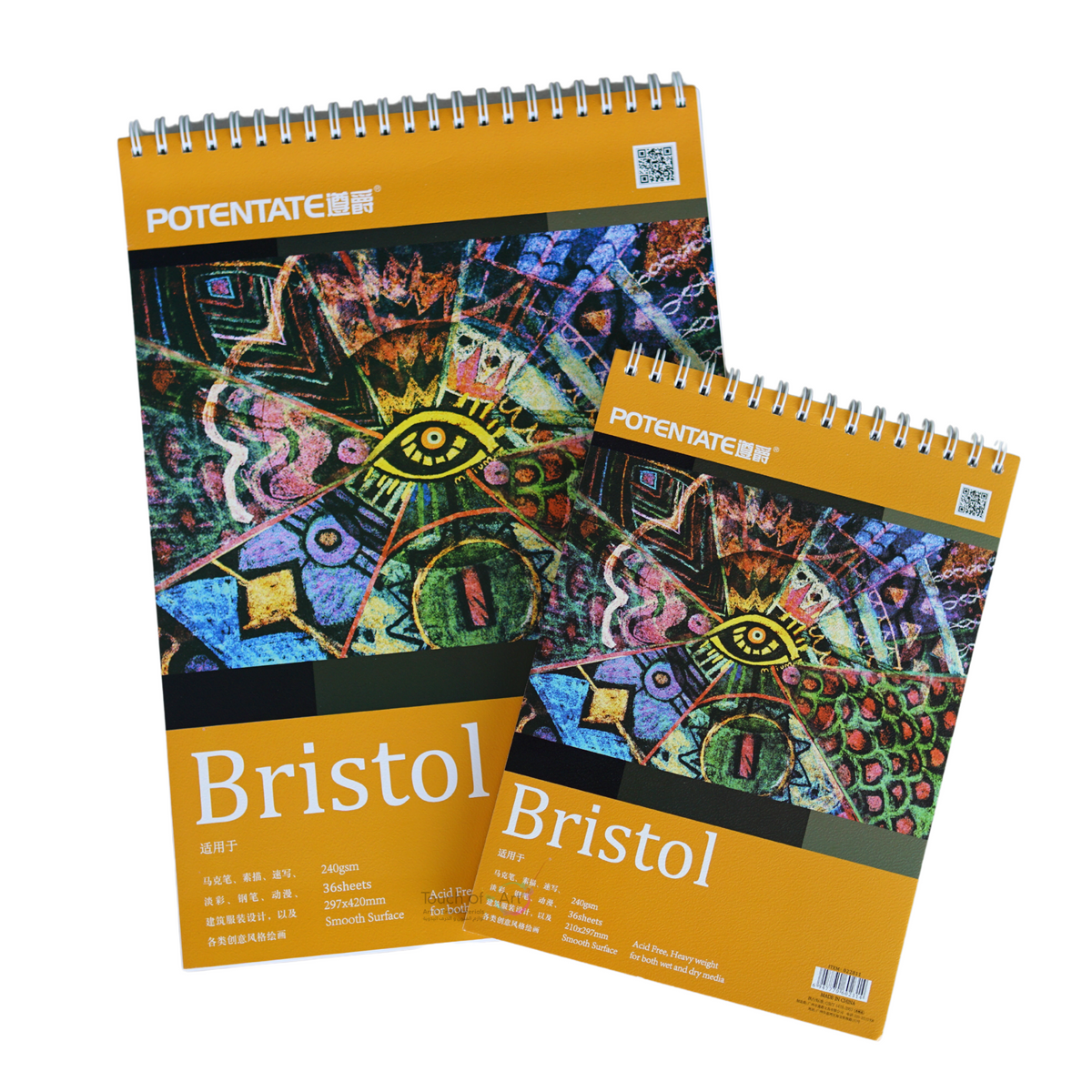 BRISTOL PAPERS 240 GSM 36 SHEETS WIRE A4 – Touch of Art & Craft Materials