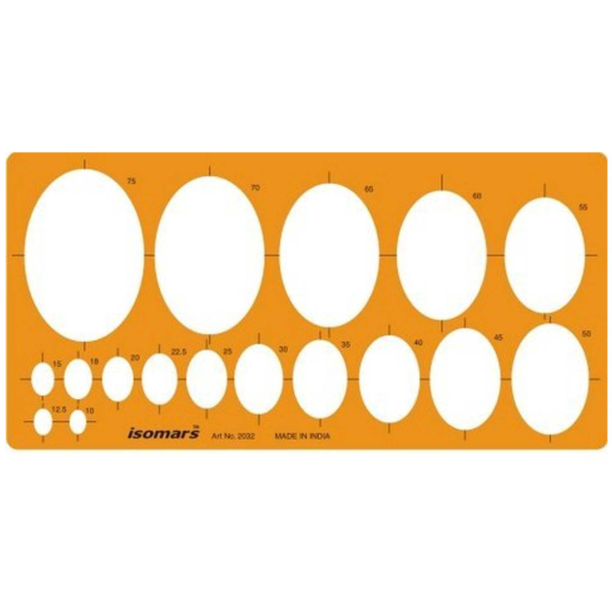 Large Ellipses Designing Template – Touch of Art & Craft Materials