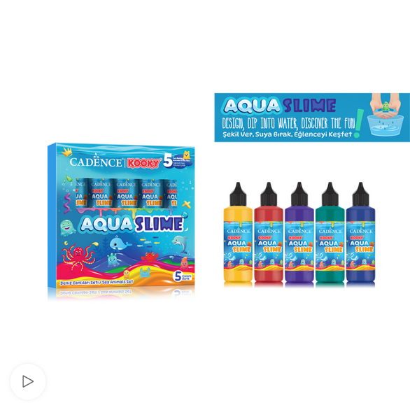 Aqua Slime – Sea Animals Set – Touch of Art & Craft Materials